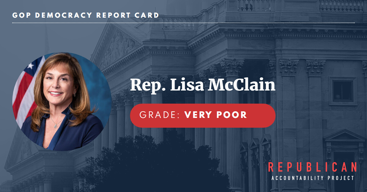 Rep. Lisa McClain - Republican Accountability