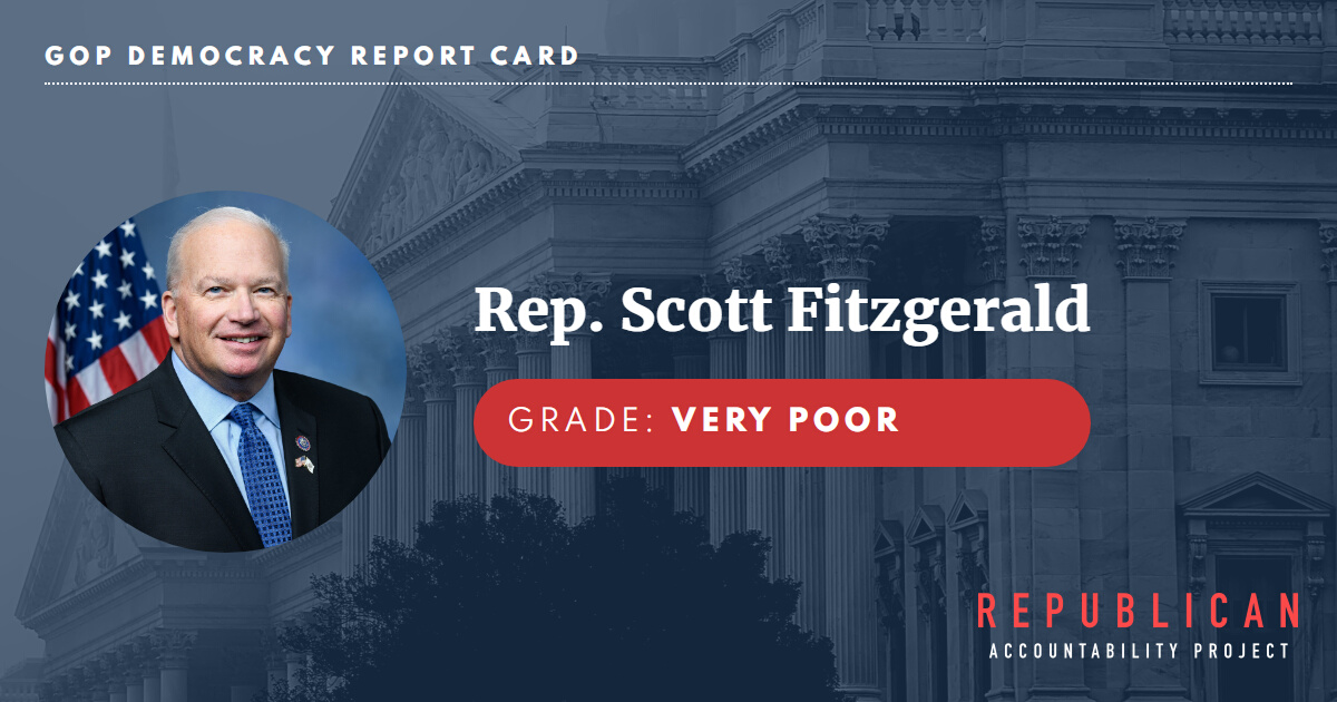 Rep. Scott Fitzgerald - Republican Accountability
